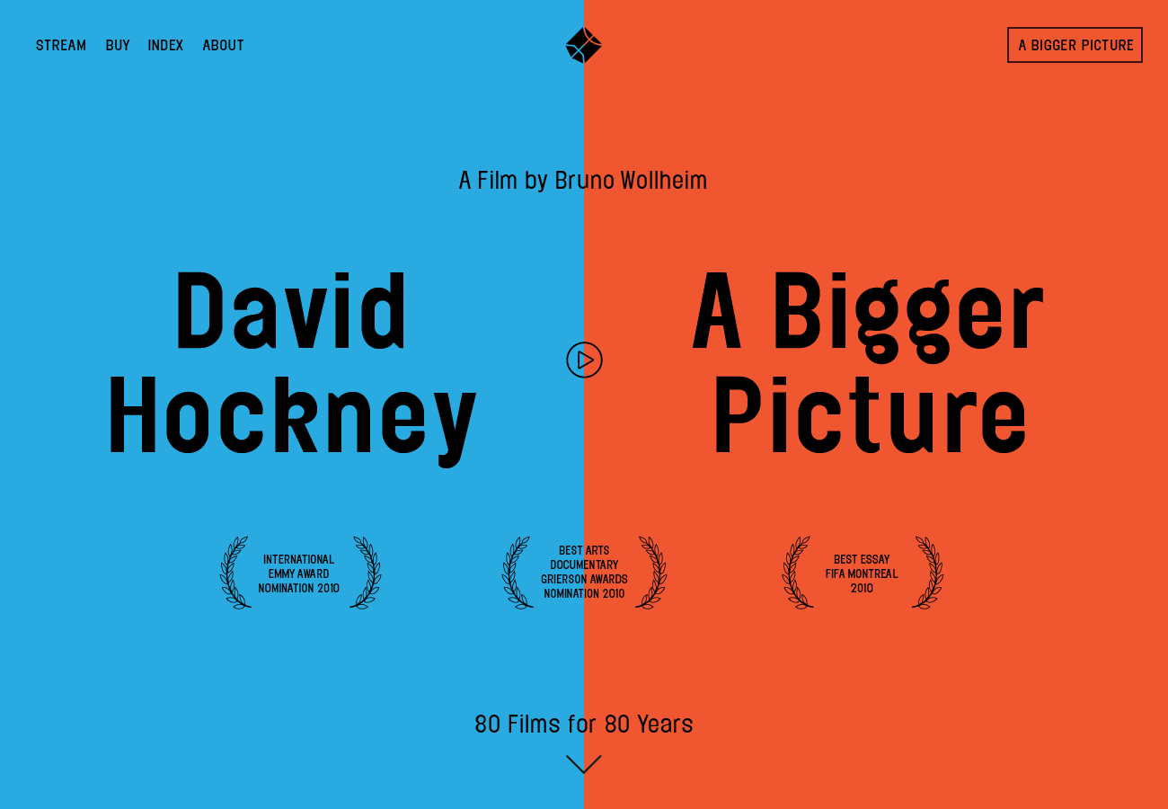 David Hockney A Bigger Picture award-winning documentary – About
